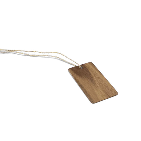 Wooden Swing Tags - Walnut (Pack of 6) – NOVA Home Essentials